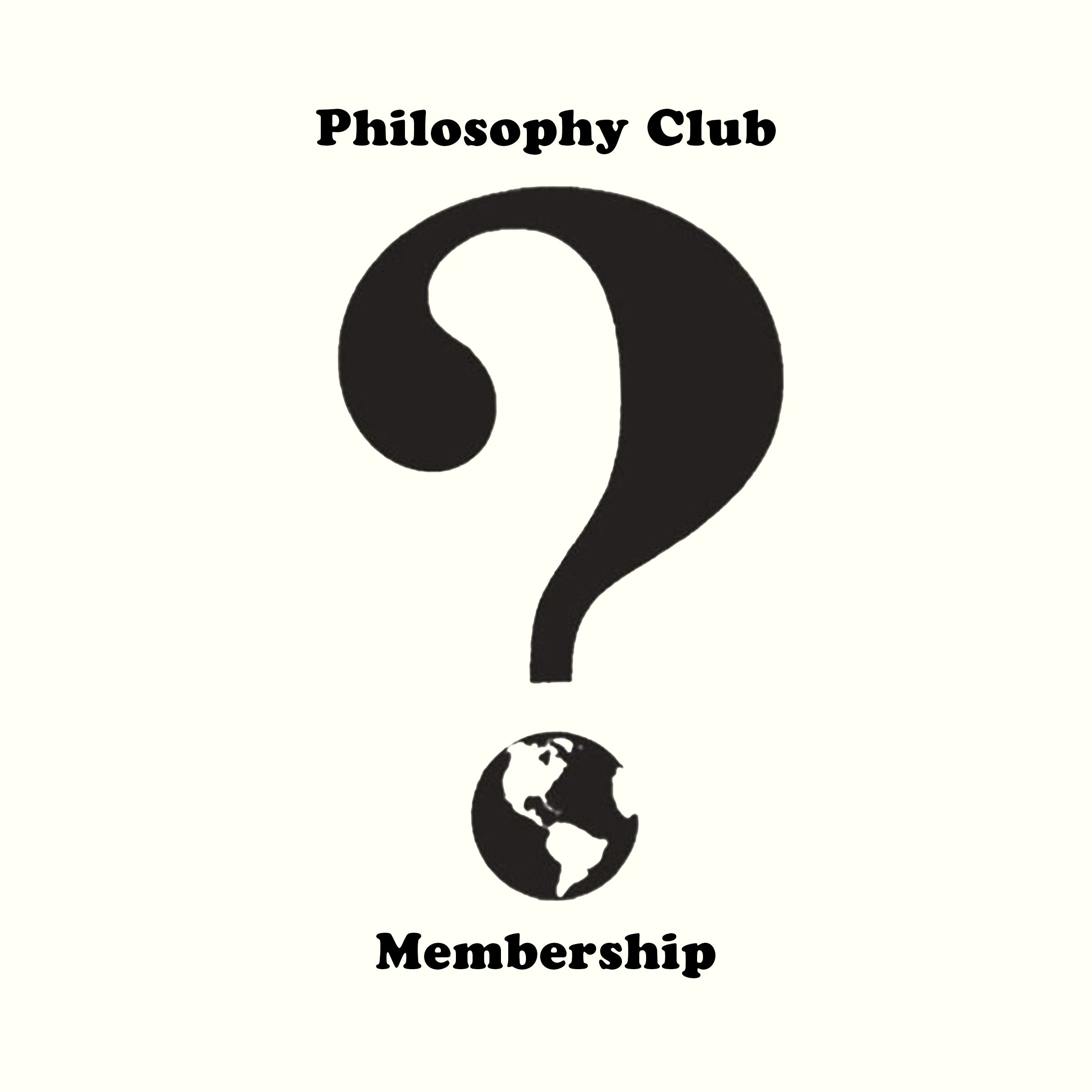 PHILOSOPHY CLUB MEMBERSHIP PACKAGE – Strawberryhillphilosophyclub