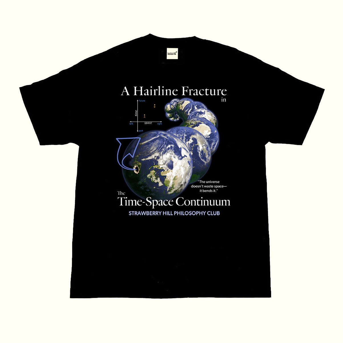 TIME-SPACE CONTINUUM TEE – Strawberryhillphilosophyclub